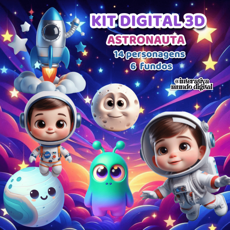 Kit Digital Astronauta - Interativa Mundo Digital